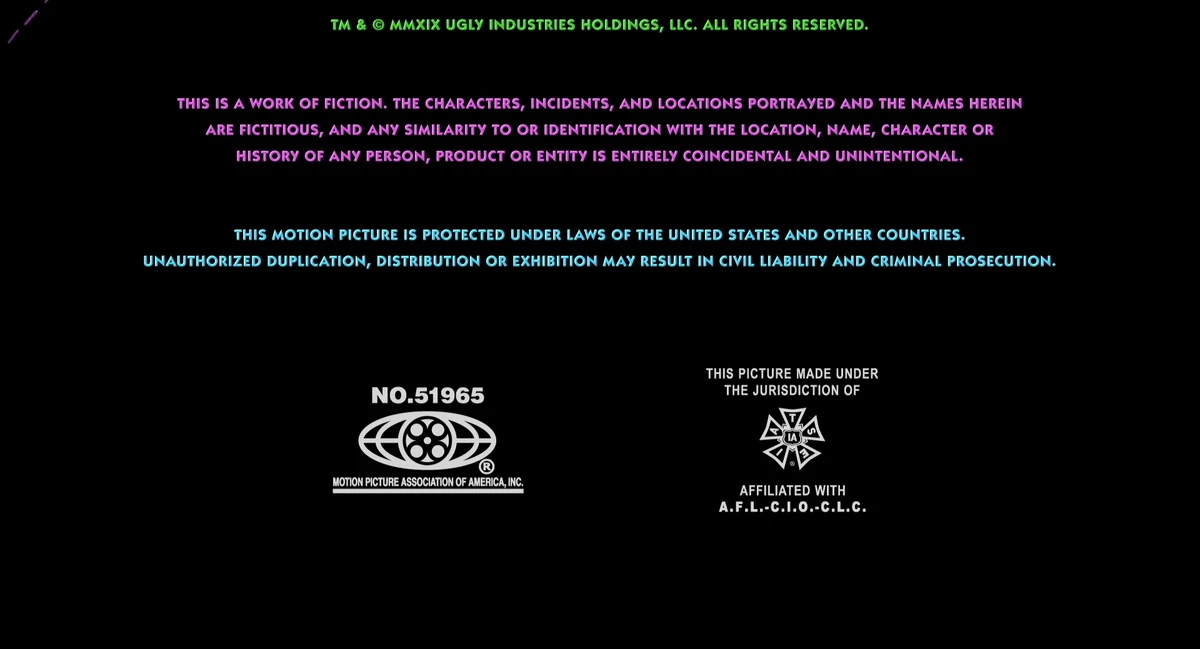 UglyDolls/Credits | MPAA (Motion Picture Association of America) Wiki | Fandom
