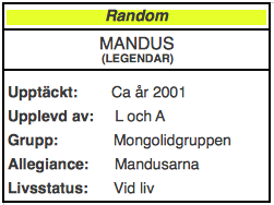 Mandus (person) | MPOS Wiki | Fandom