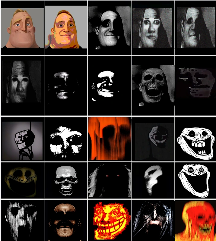 All Phases Uncanny (PrinceLakkho) | Mr Incredible Becoming Uncanny Wiki ...