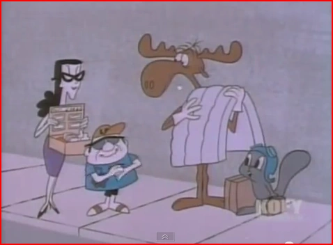 Bullwinkle Moose Angry