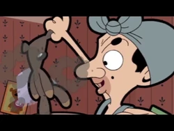 mr bean bath