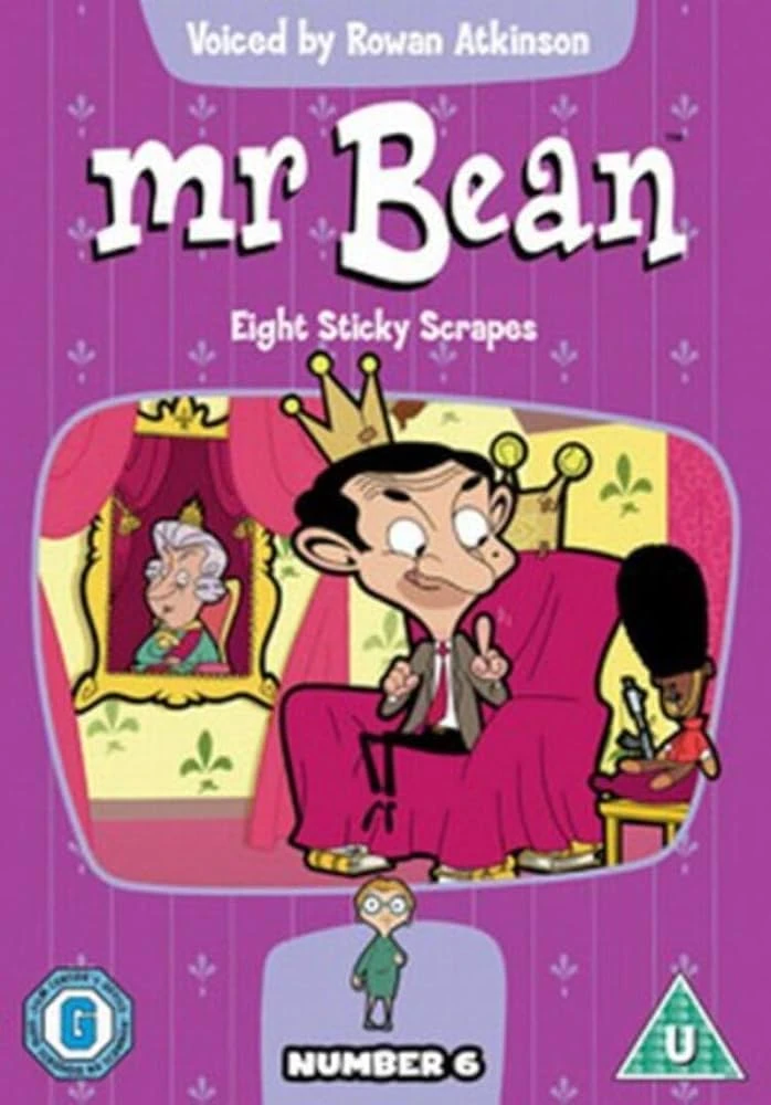 Mr. Bean - Eight Sticky Scrapes (DVD) | Mr. Bean Wiki | Fandom
