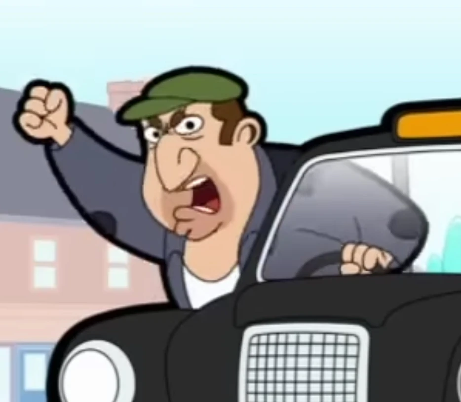 Taxi Driver (A Running Battle) | Mr. Bean Wiki | Fandom