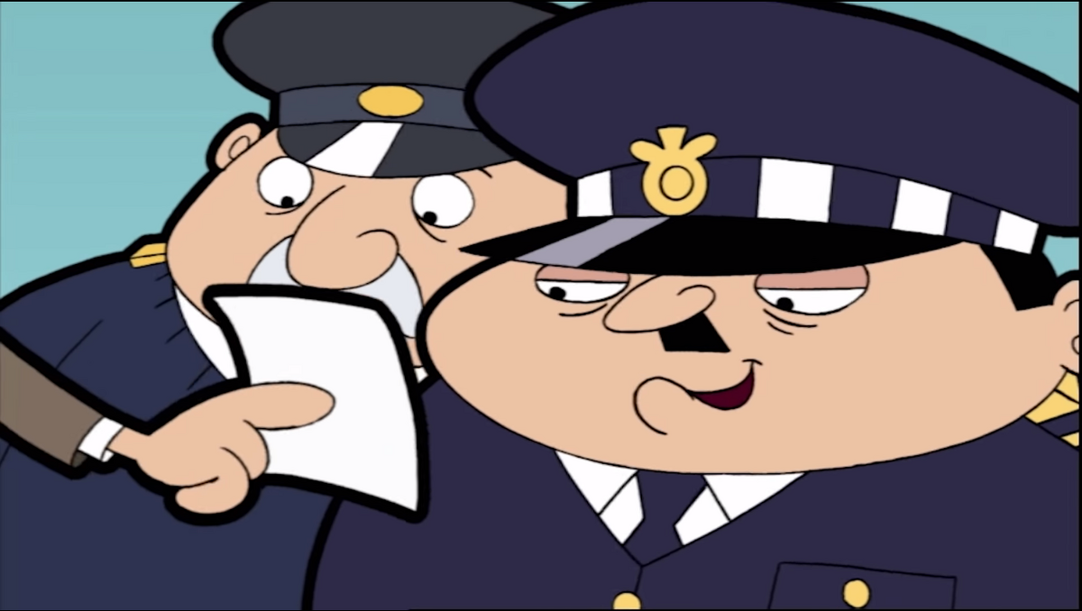 Police Officer Mrbean The Animated Series Wiki Fandom