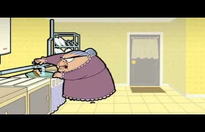 Mrs wicket | Mr.Bean the animated series Wiki | Fandom