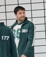 Player 361 | MrBeast Squid Game Wiki | Fandom