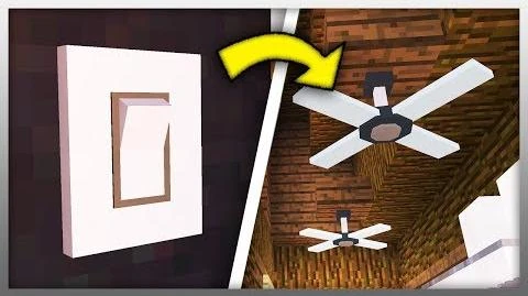 How To Make A Working Ceiling Fan In Minecraft Pe | Americanwarmoms.org
