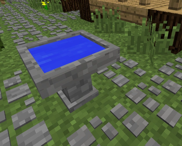 Bird Bath 1.12 | MrCrayfish's Furniture Mod Wiki | Fandom