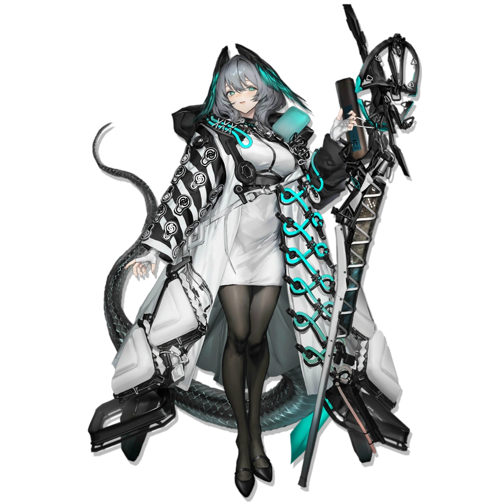 Ho'olheyak giving Muelsyse PTSD by mabing : r/arknights