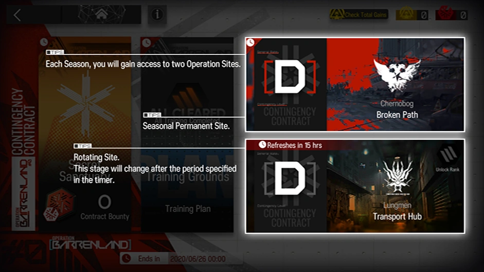 Contingency Contract Barrenland intro | Arknights Wiki | Fandom