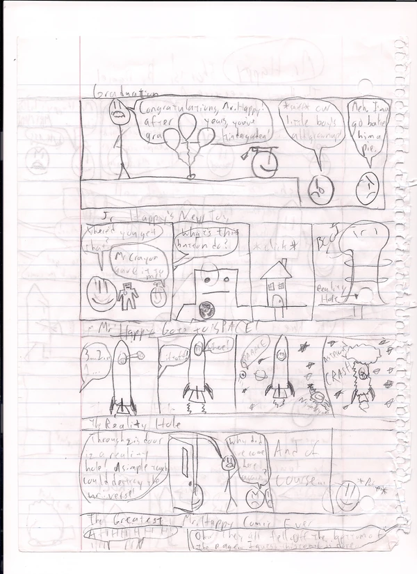 Daniel's Comics | Mr. Happy Wiki | Fandom