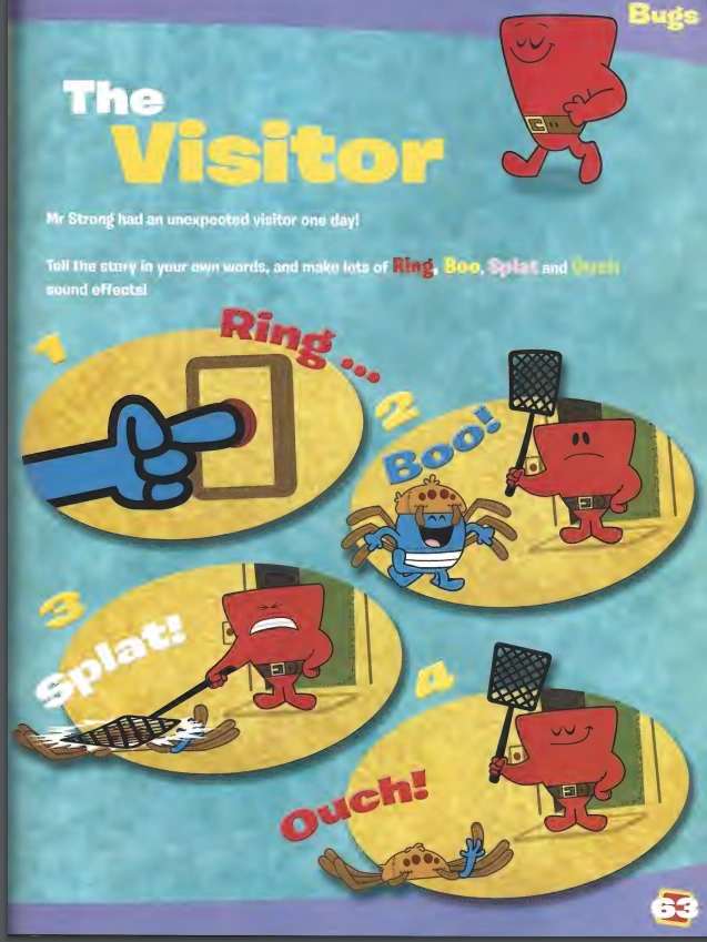 The Visitor | Mr. Men Wiki | Fandom