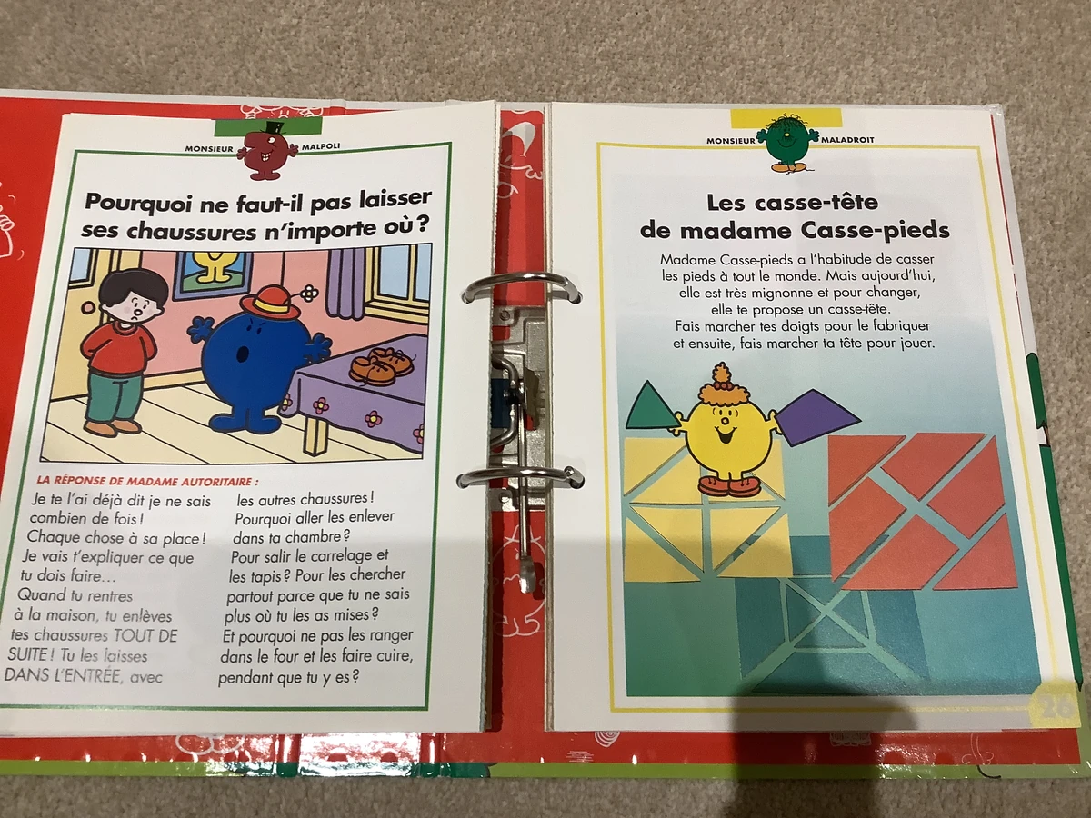 Little Miss Busy-Body's Puzzles | Mr. Men Wiki | Fandom