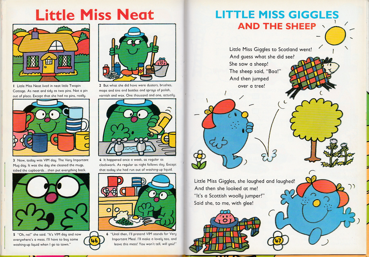 Little Miss Neat (Annual Story) | Mr. Men Wiki | Fandom