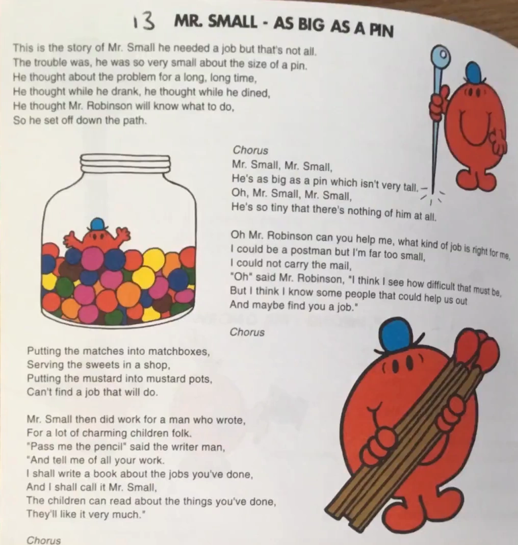 As Big As a Pin | Mr. Men Wiki | Fandom