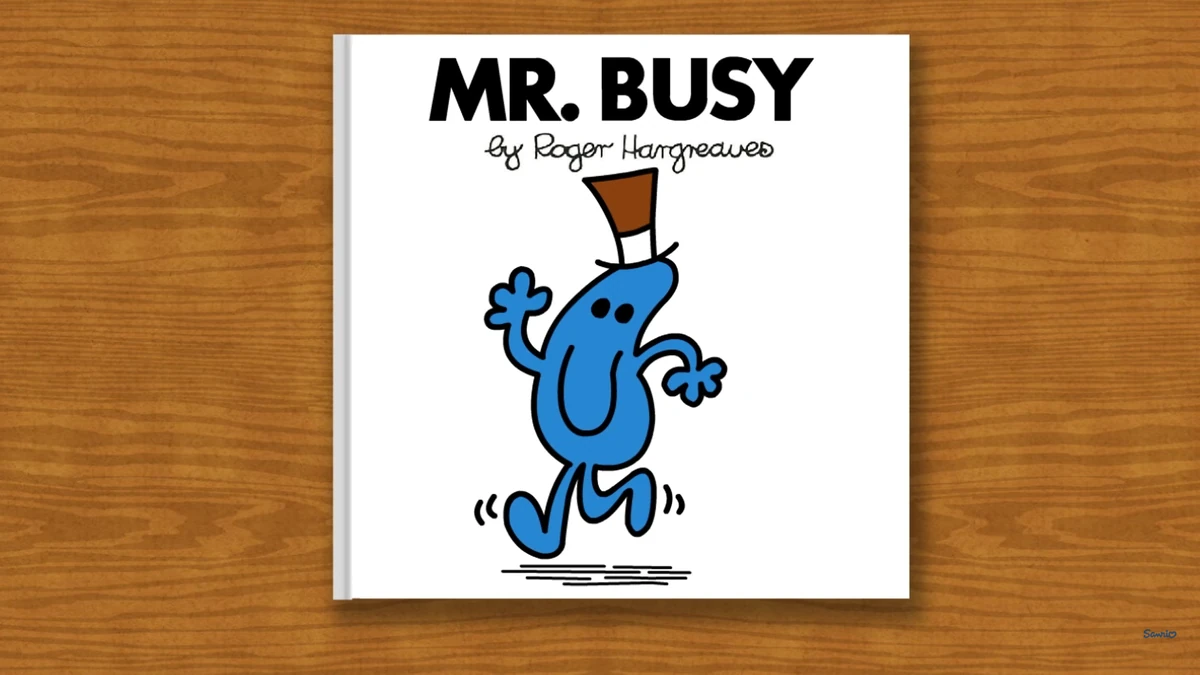 Mr. Busy (Kawaii Remake) | Mr. Men Wiki | Fandom
