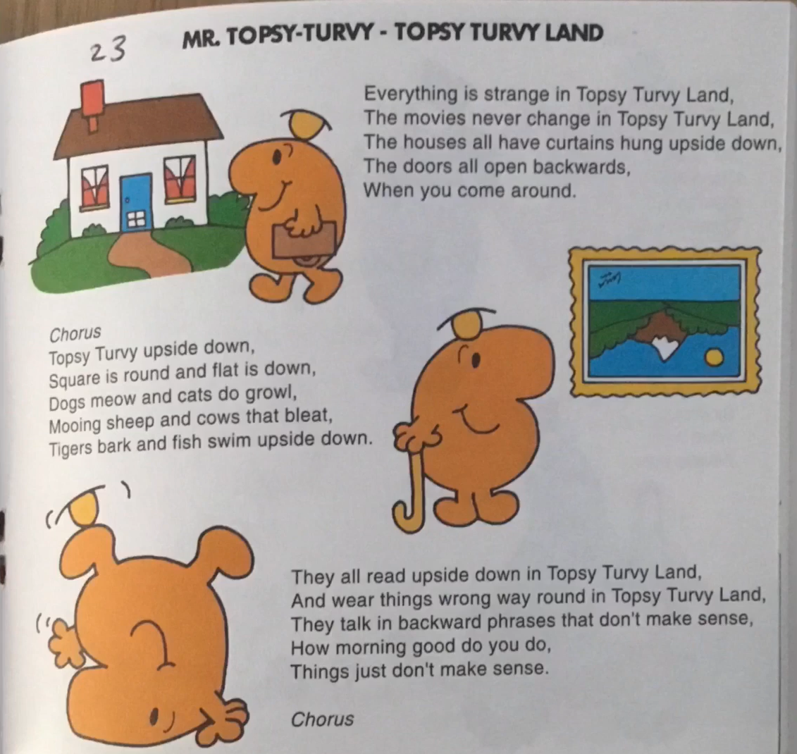 Topsy Turvy Land | Mr. Men Wiki | Fandom