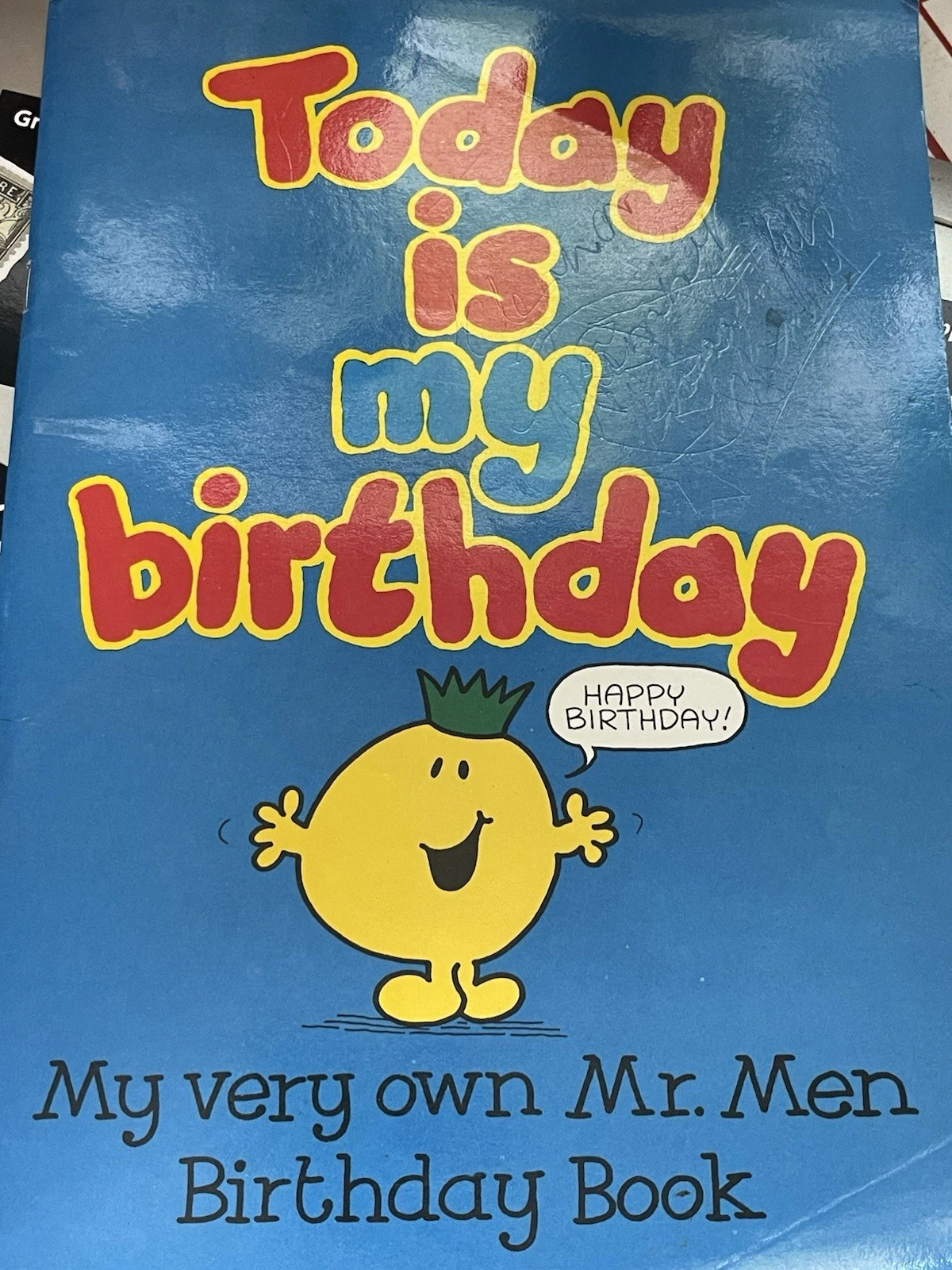 Today is My Birthday My Very Own Mr. Men Birthday Book | Mr. Men Wiki ...