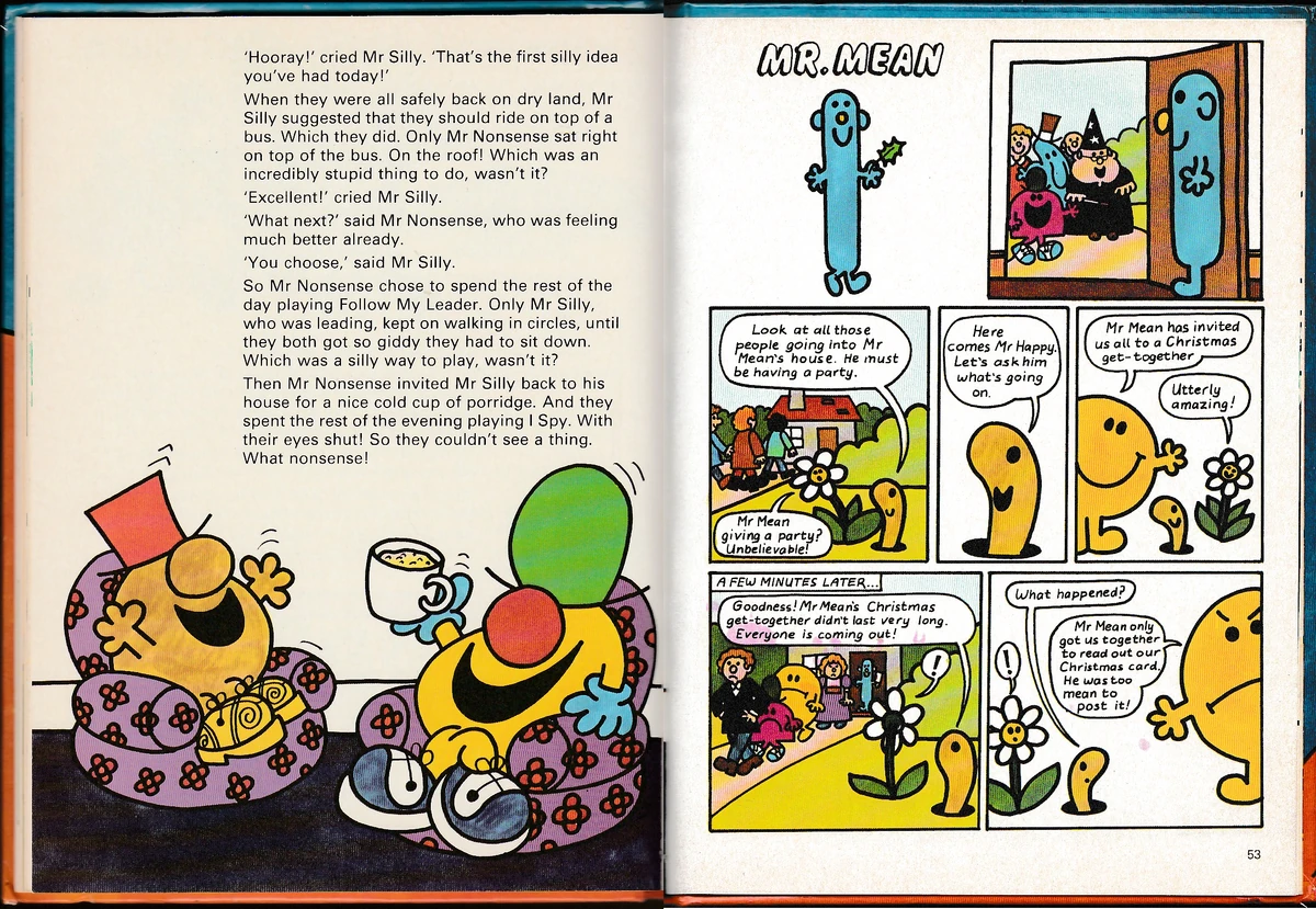 Mr. Mean (Annual Story) | Mr. Men Wiki | Fandom