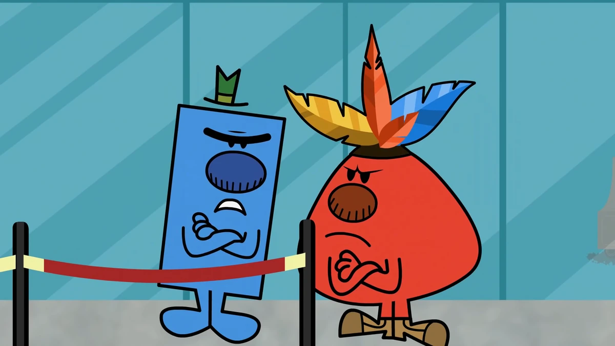 Mr. Grumpy and Mr. Rude's Relationship | Mr. Men Wiki | Fandom