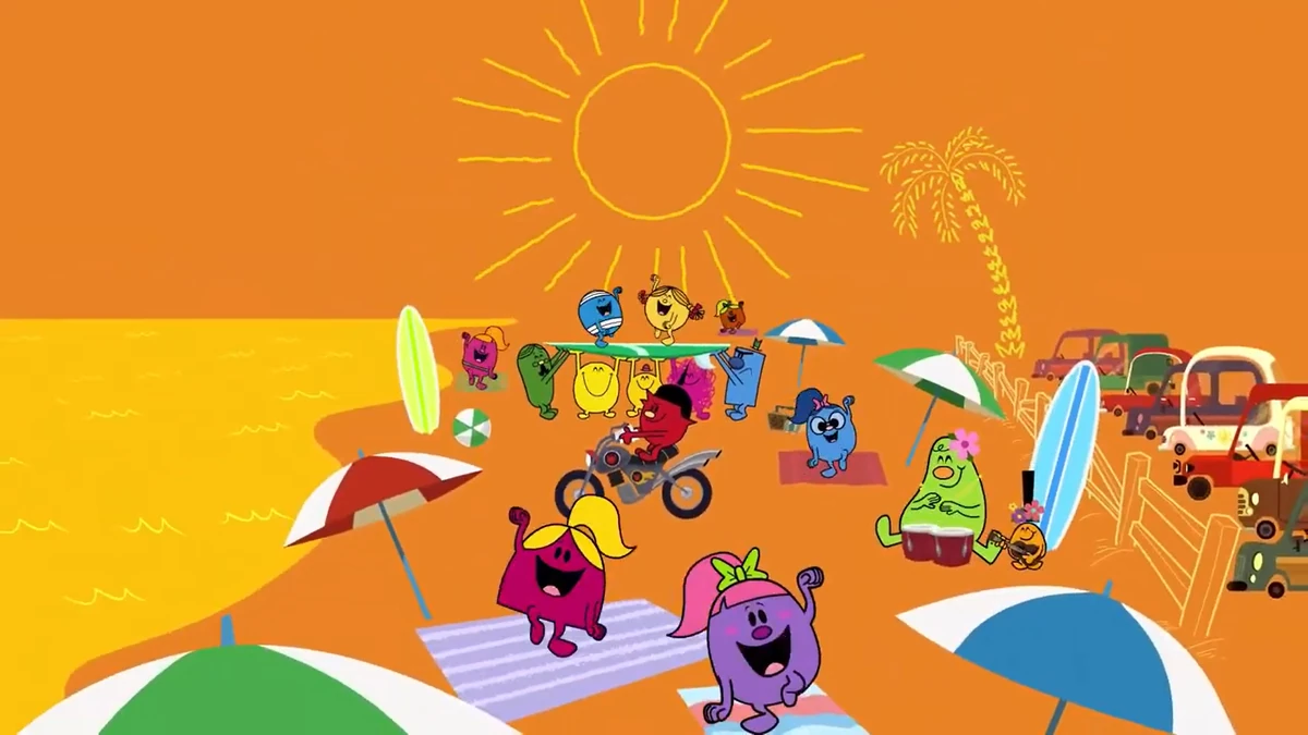 Beach Party A-Go-Go | Mr. Men Wiki | Fandom