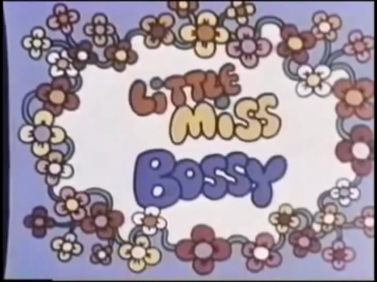 Little Miss Bossy (Cartoon) | Mr. Men Wiki | Fandom