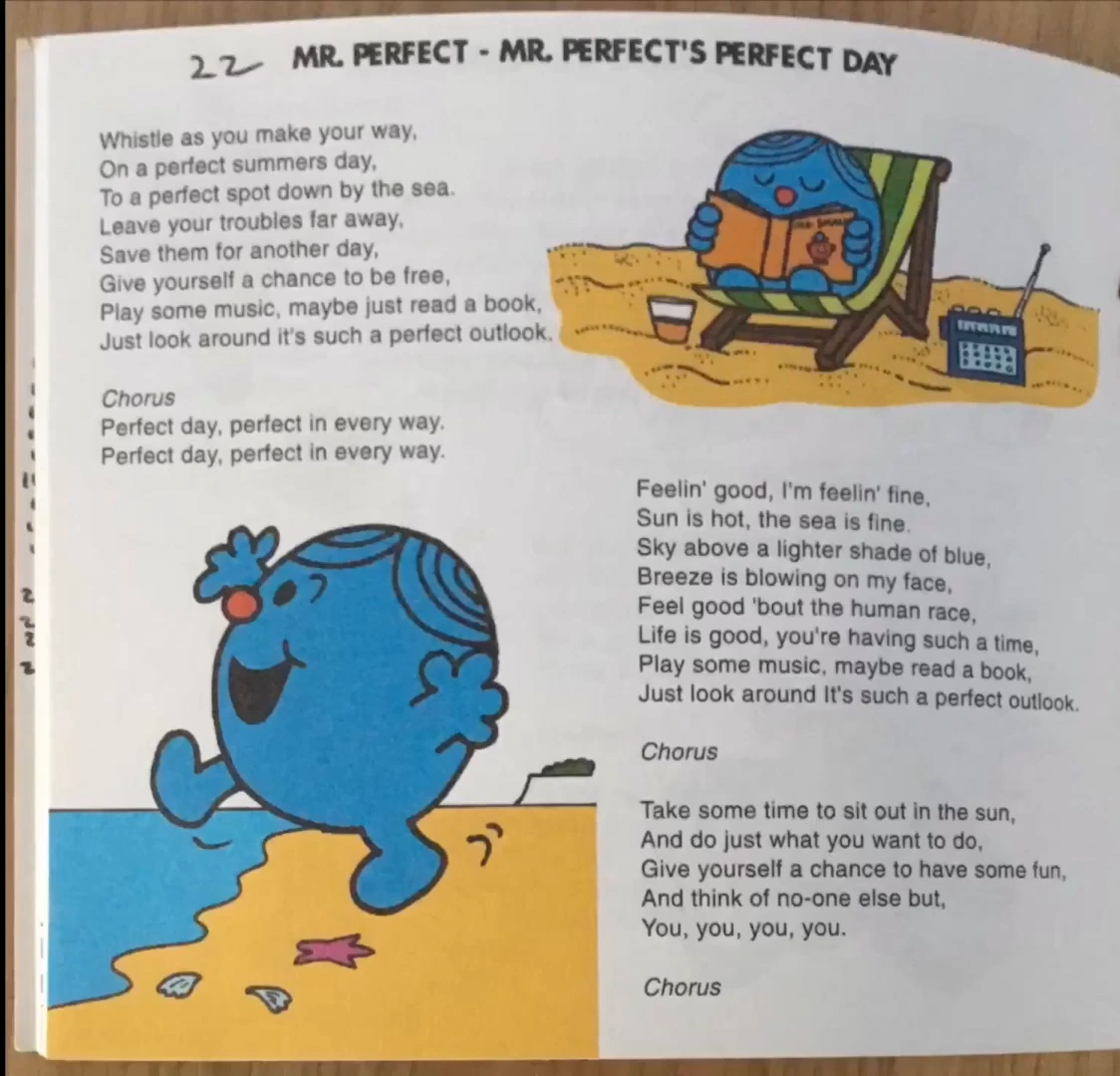 Mr. Perfect's Perfect Day | Mr. Men Wiki | Fandom
