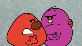 Mr. Stubborn and Mr. Rude's Relationship | Mr. Men Wiki | Fandom