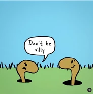 Walter the Worm's new teeth | Mr. Men Wiki | Fandom