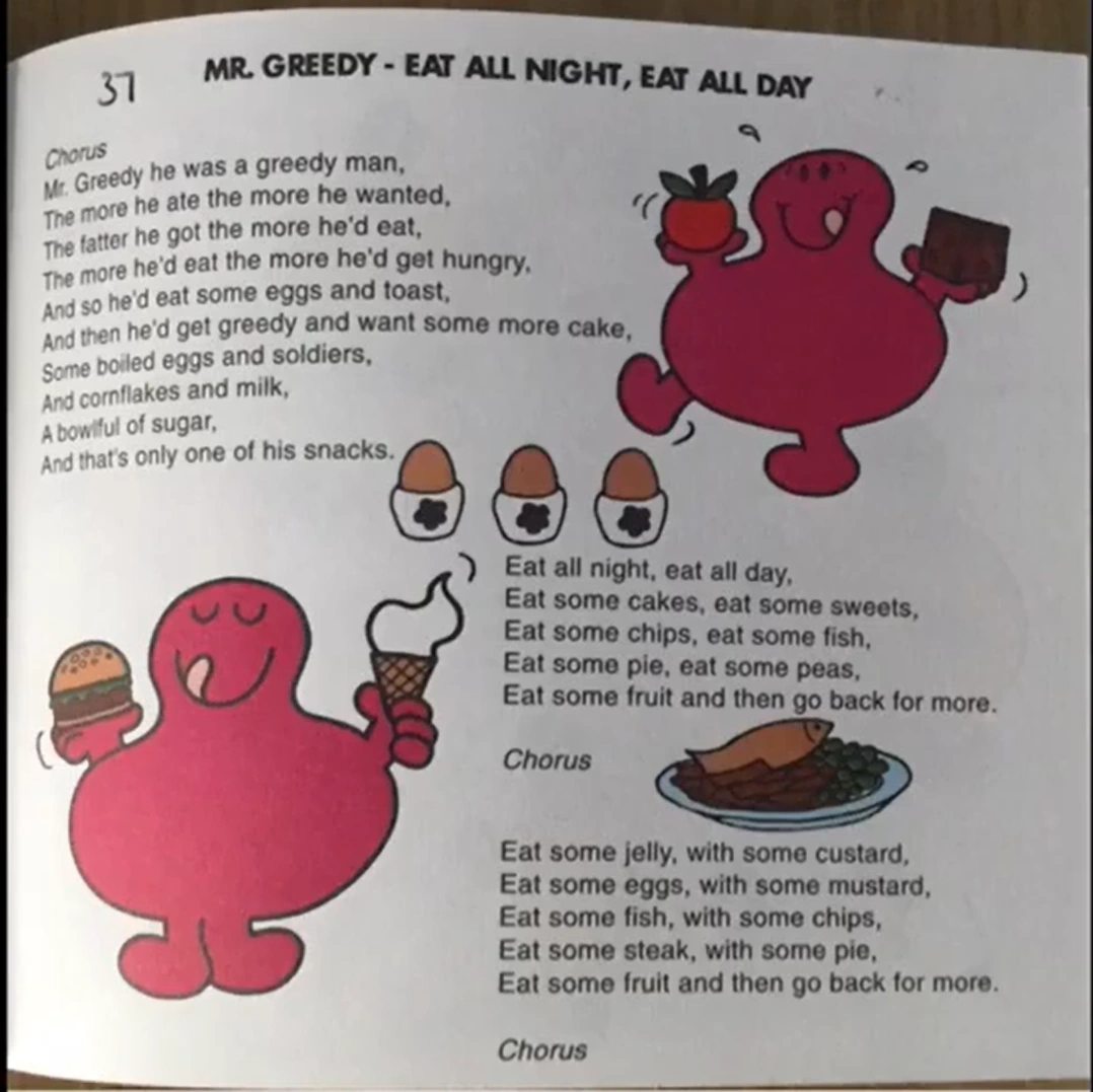 Eat All Night, Eat All Day | Mr. Men Wiki | Fandom
