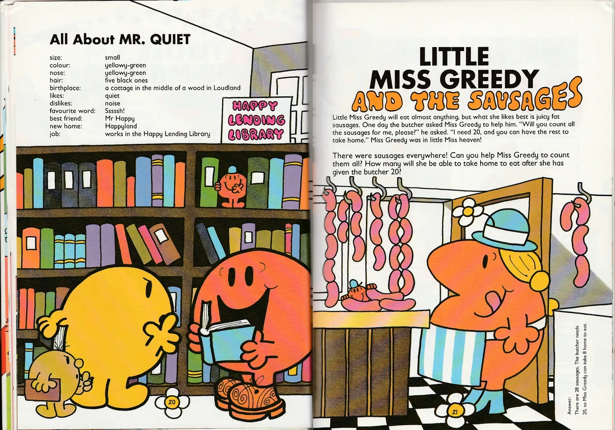 All About Mr. Quiet | Mr. Men Wiki | Fandom