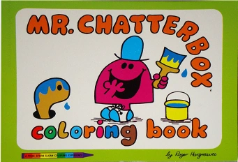 mr men and little miss coloring book