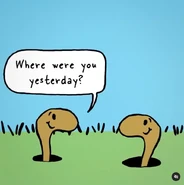 Walter the Worm's new teeth | Mr. Men Wiki | Fandom