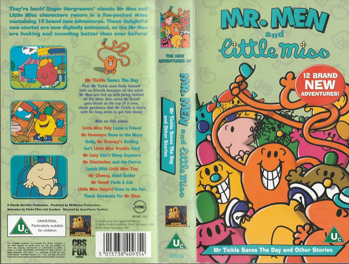 Mr. Tickle Saves the Day and Other Stories | Mr. Men Wiki | Fandom