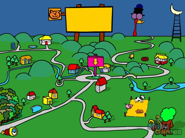 Mr. Happy and the Upside-Down World | Mr. Men Wiki | Fandom