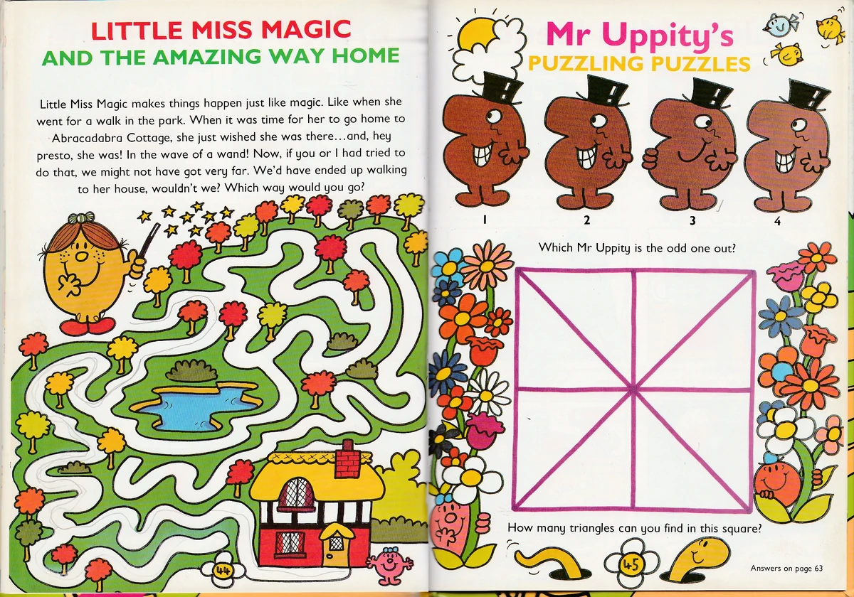 Little Miss Magic and the Amazing Way Home | Mr. Men Wiki | Fandom