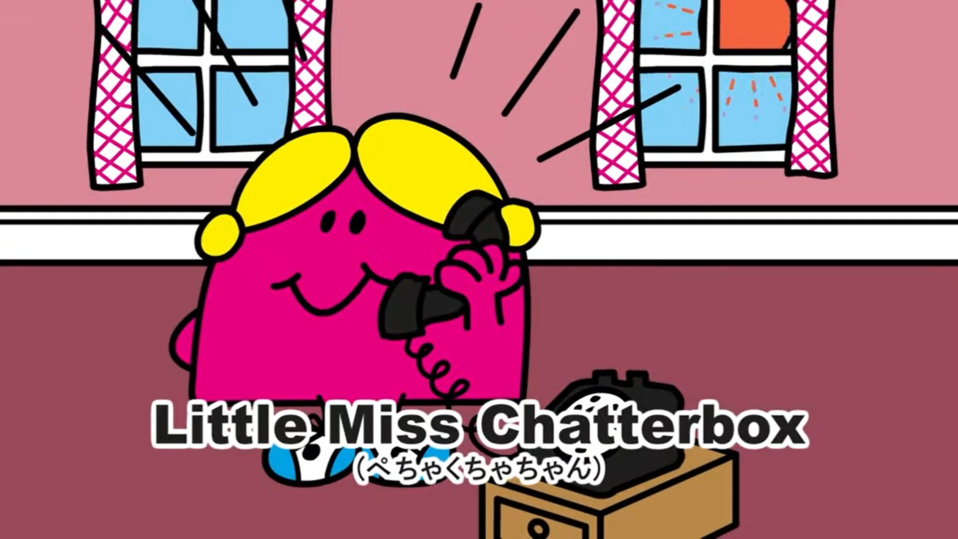 Little Miss Chatterbox Wallpaper