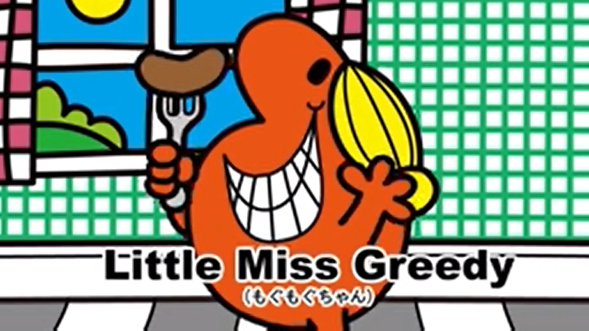 Little Miss Greedy (Kawaii Remake) | Mr. Men Wiki | Fandom
