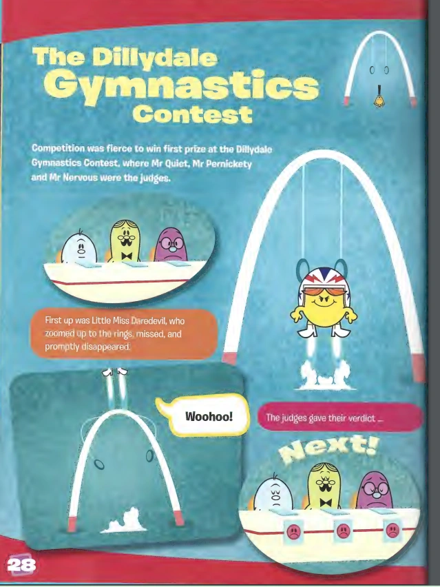 The Dillydale Gymnastics Contest | Mr. Men Wiki | Fandom