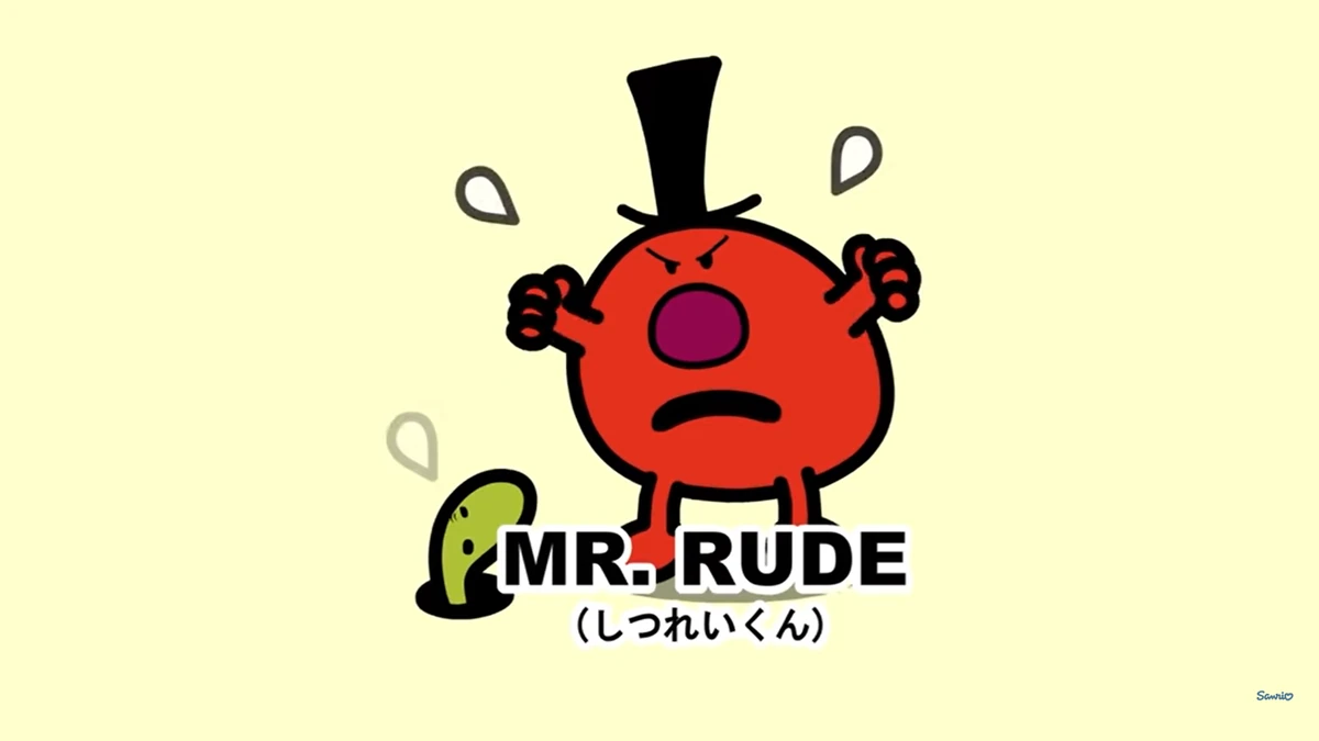 Mr. Rude (Kawaii Remake) | Mr. Men Wiki | Fandom