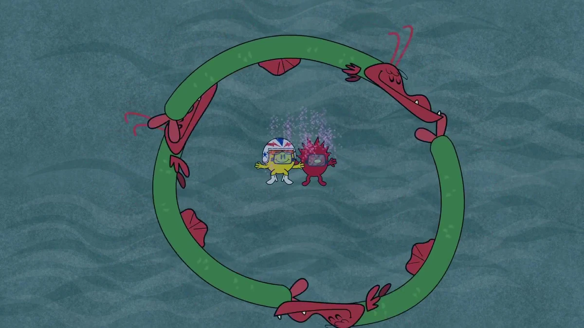 Dragon Fish | Mr. Men Wiki | Fandom