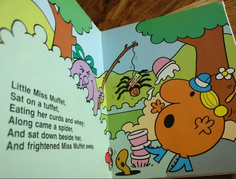 Little Miss Muffet | Mr. Men Wiki | Fandom