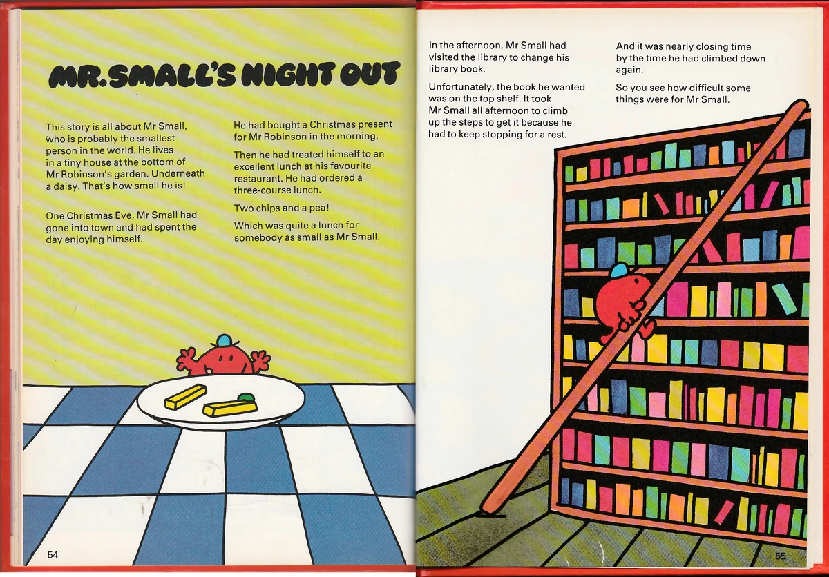 Mr. Small's Night Out | Mr. Men Wiki | Fandom