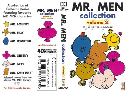 Mr. Men Collection Volume 3 (Cassette) | Mr. Men Wiki | Fandom