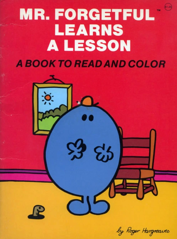 Mr. Forgetful Learns a Lesson | Mr. Men Wiki | Fandom