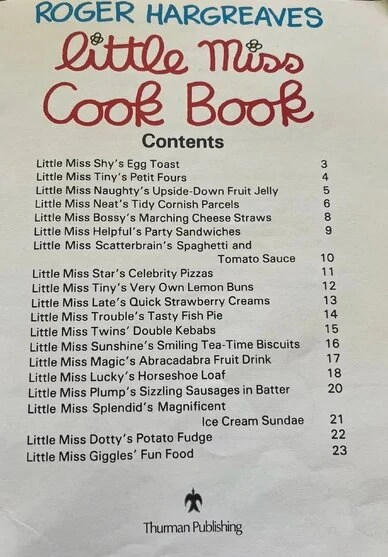 Little Miss Cookbook | Mr. Men Wiki | Fandom