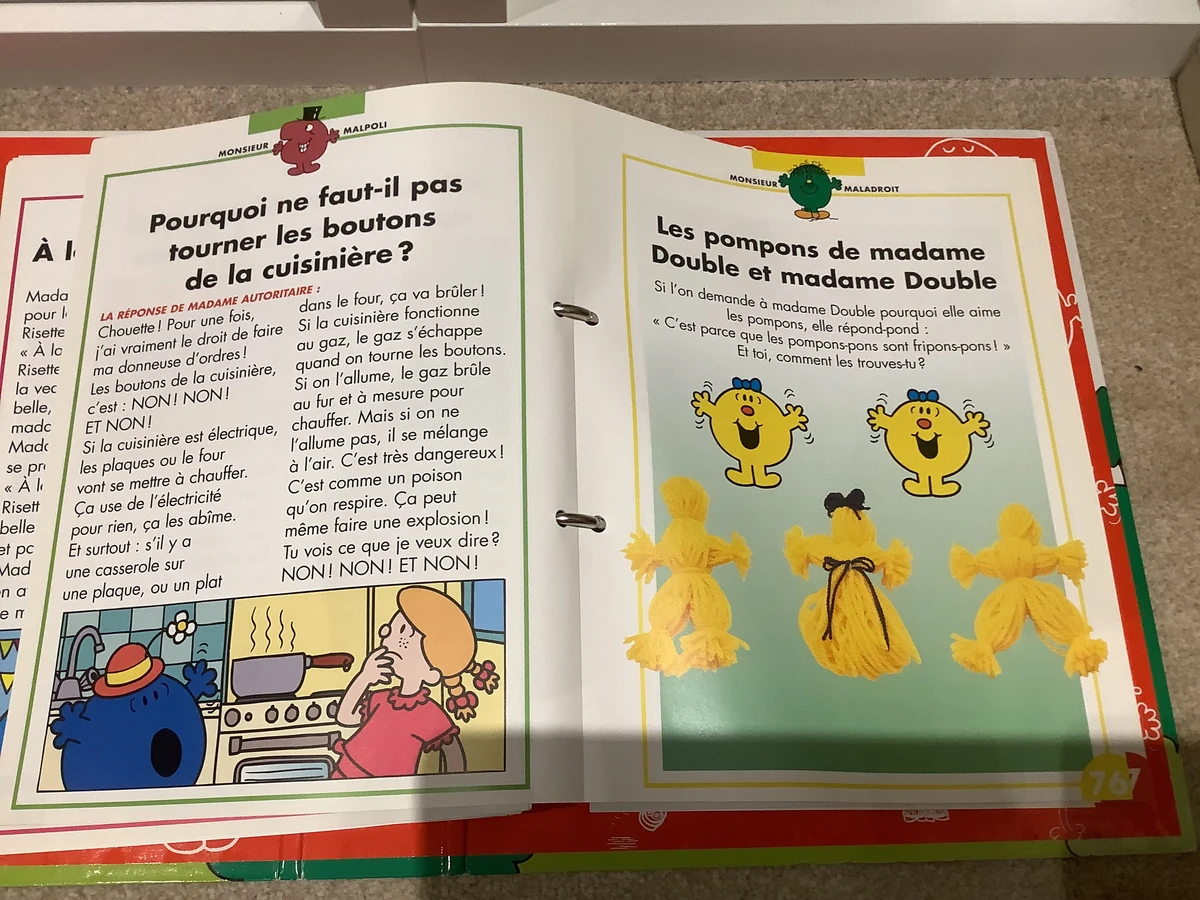 Little Miss Twin and Little Miss Twin's Pom-Poms | Mr. Men Wiki | Fandom