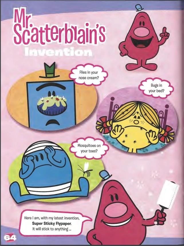Mr. Scatterbrain's Invention | Mr. Men Wiki | Fandom