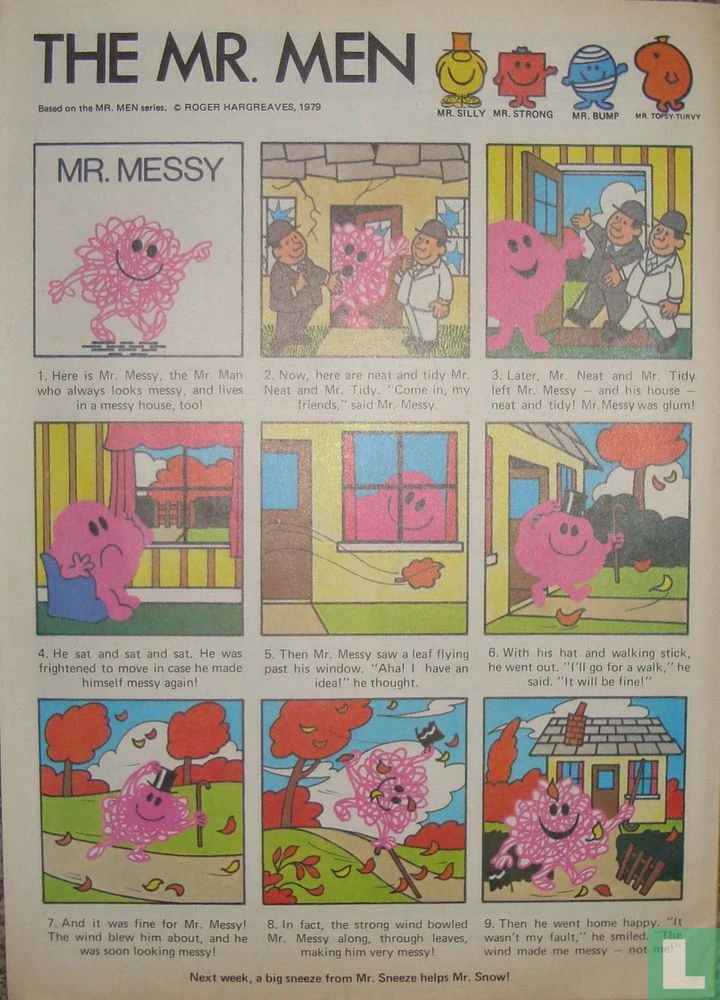 3 March | Mr. Men Wiki | Fandom