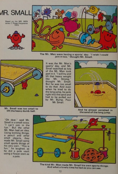 Playhour Annual 1980 | Mr. Men Wiki | Fandom